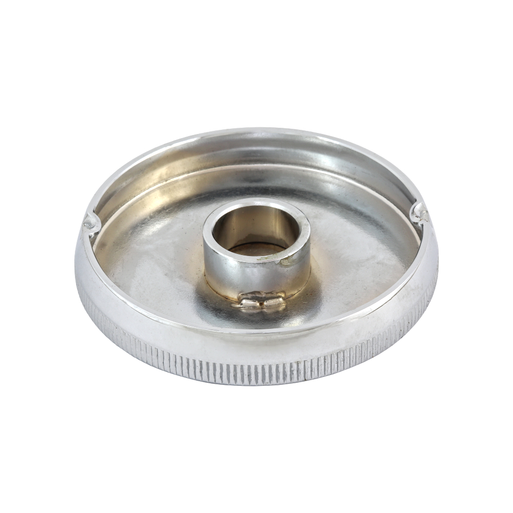 Oil tank cap (with tube), LEFT SIDE - JAWA 500 OHC :: JAWAPARTS.COM