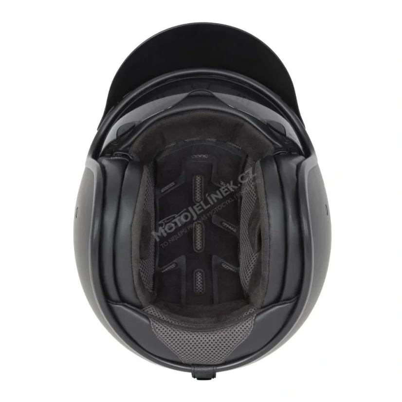 Helmet (XL) OXYGEN JAWA OHC, CASSIDA (RED MATT) :: JAWAPARTS.COM