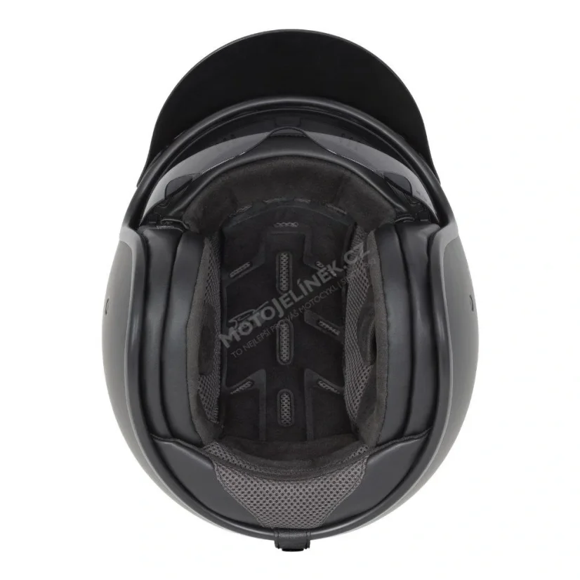 OXYGEN 2.0 SOLID Helmet, CASSIDA (MATTE BLACK) - Size: S :: JAWAPARTS.COM
